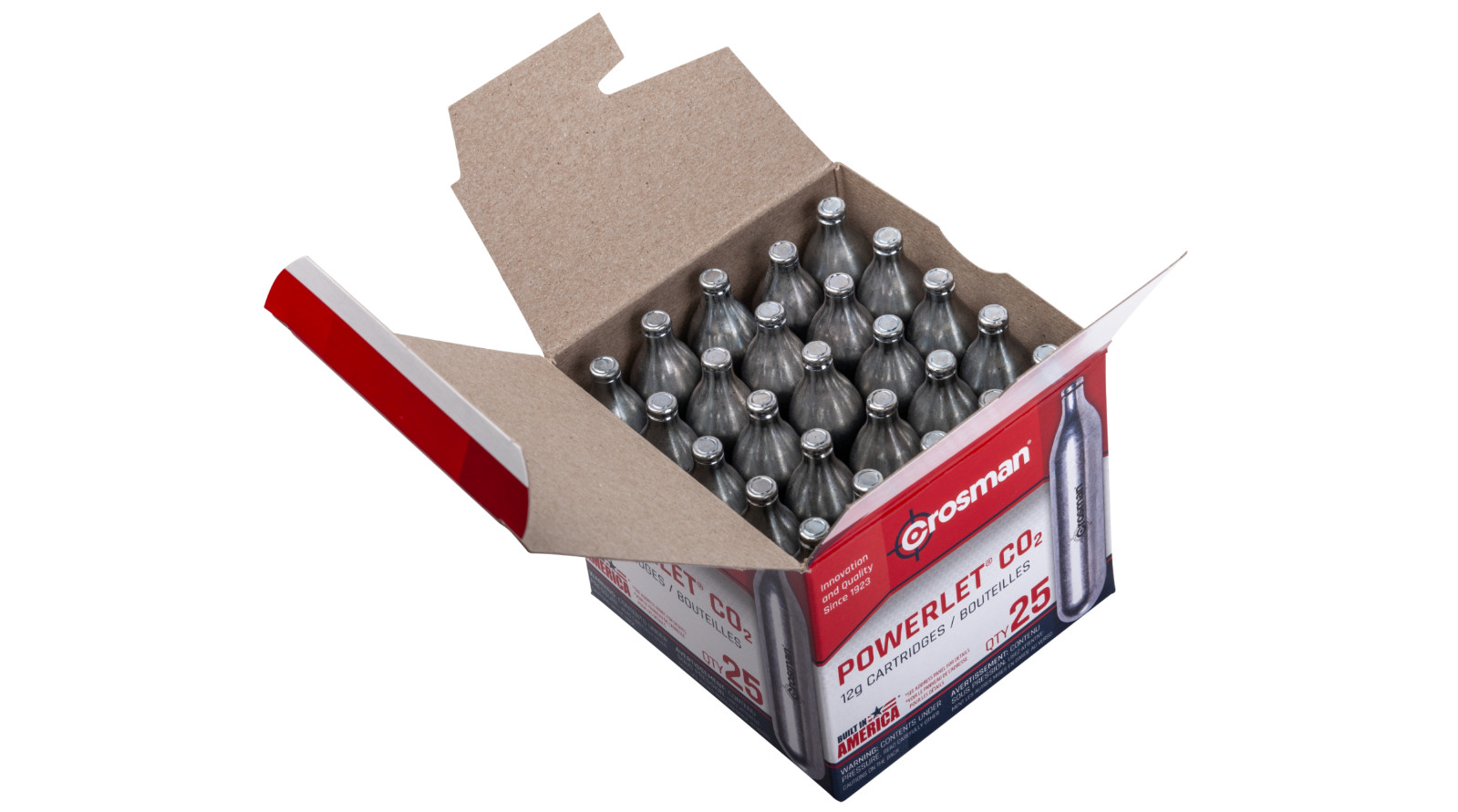 25 Pack CROSMAN 2311 Powerlet 12g CO2 Cartridges BULK DISCOUNT AVAILABLE