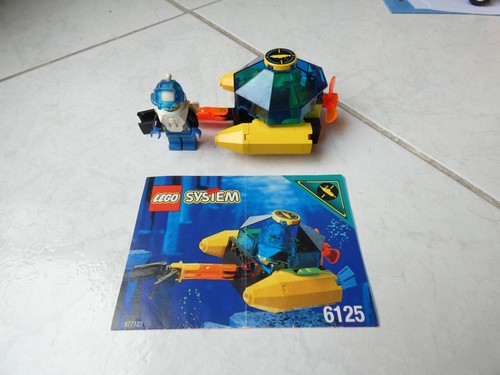 LEGO System 6125 Aquazone Aquanauts Sea Sprint With Instructions | eBay
