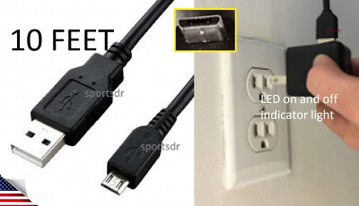 USB Cord Power Cable Wall Plug for Netgear ARLO PRO VMC4030 Security ...