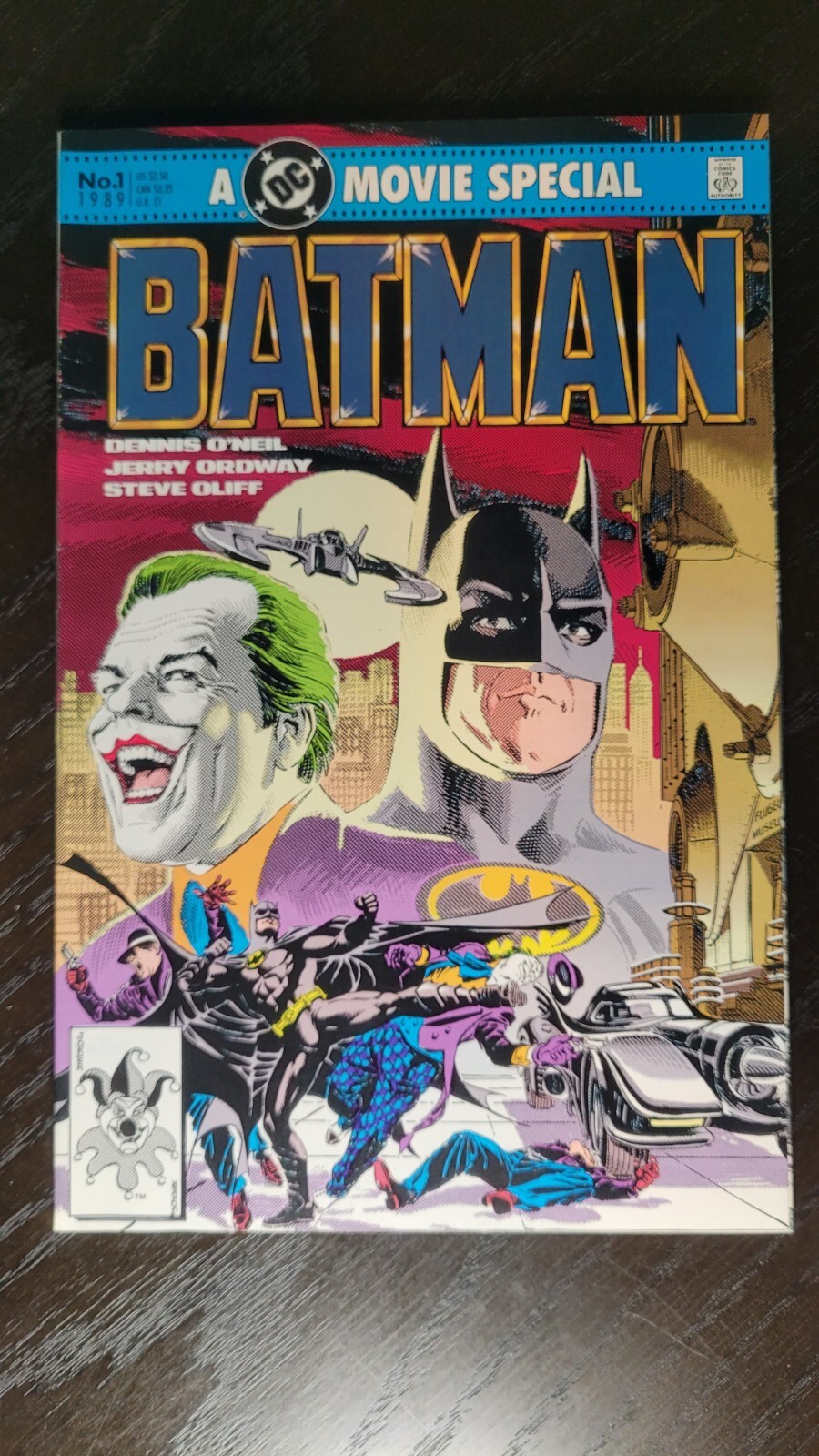 DC Comics Batman Movie Adaptation (1989) Prestige and Direct Editions ...