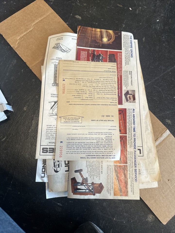 Lionel 6-11717 CSX Freight Train Set, New in Sealed Box, Huge Set ...