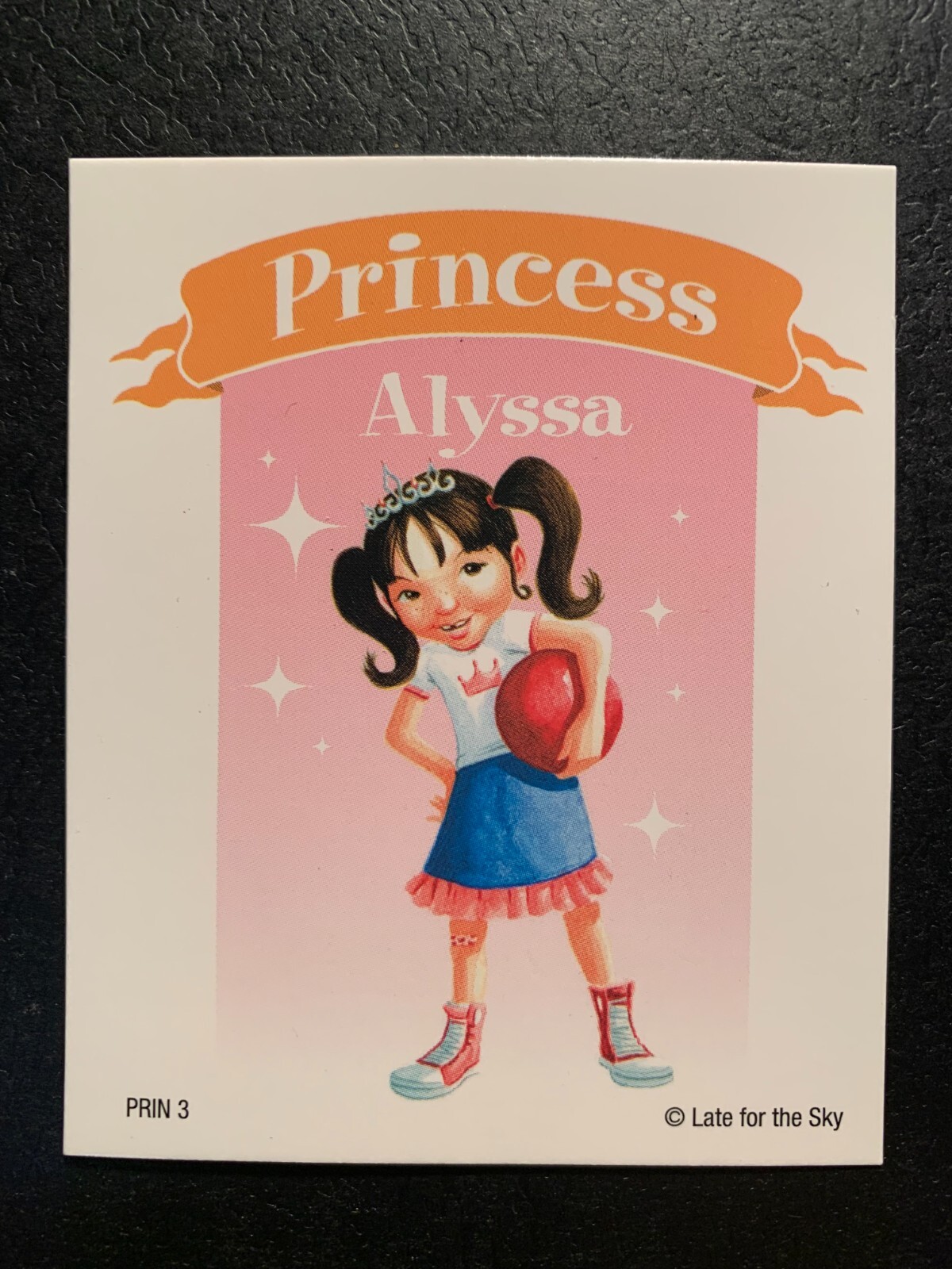 Princess Opoly PRINCESS ALYSSA Title Deed Card Game Replacement Piece ...