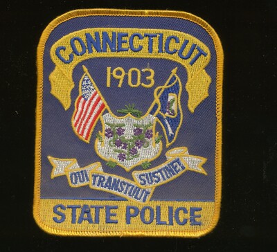 B31 - CONNECTICUT STATE POLICE PATCH, Unused. | eBay