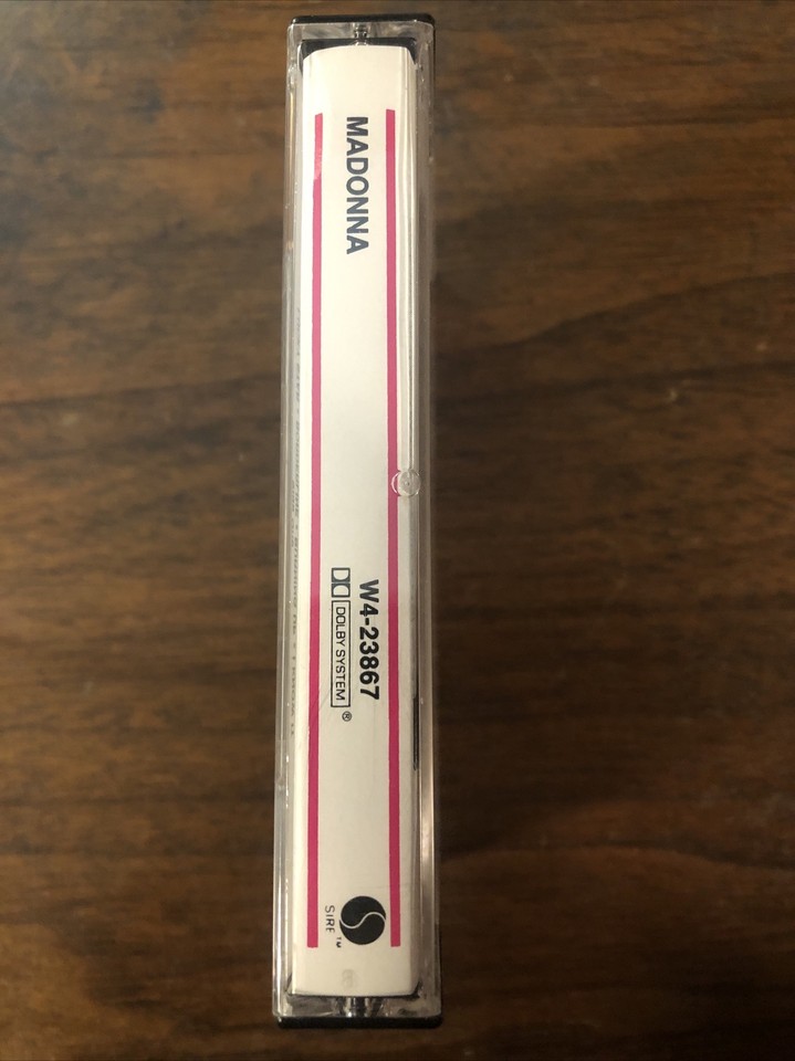 Madonna Self Titled Debut Cassette Tape 1983 Sire Records Lucky Star ...
