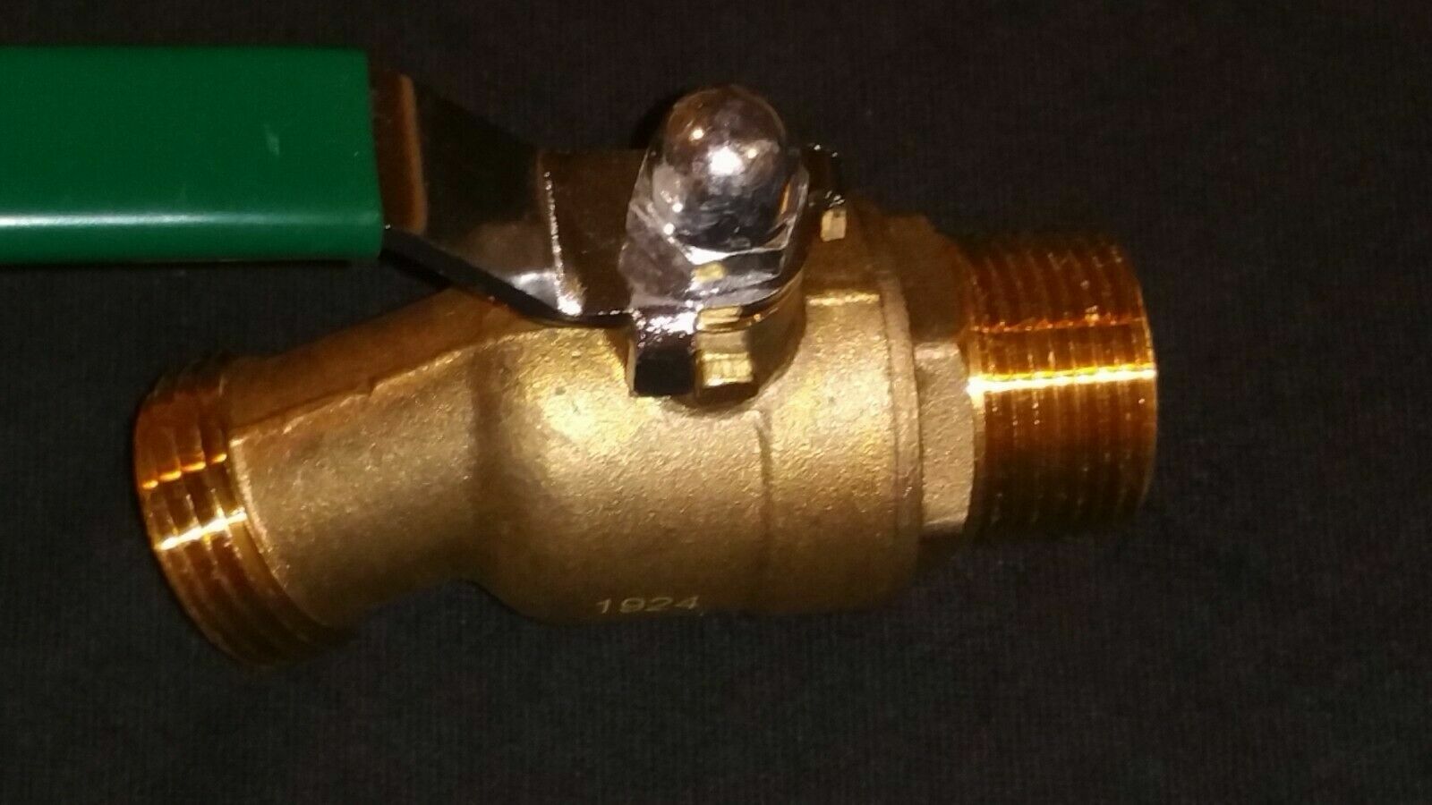 3/4 MIP Male Threaded Full Port Ball Valve Lever Handle Hose Bibb ...