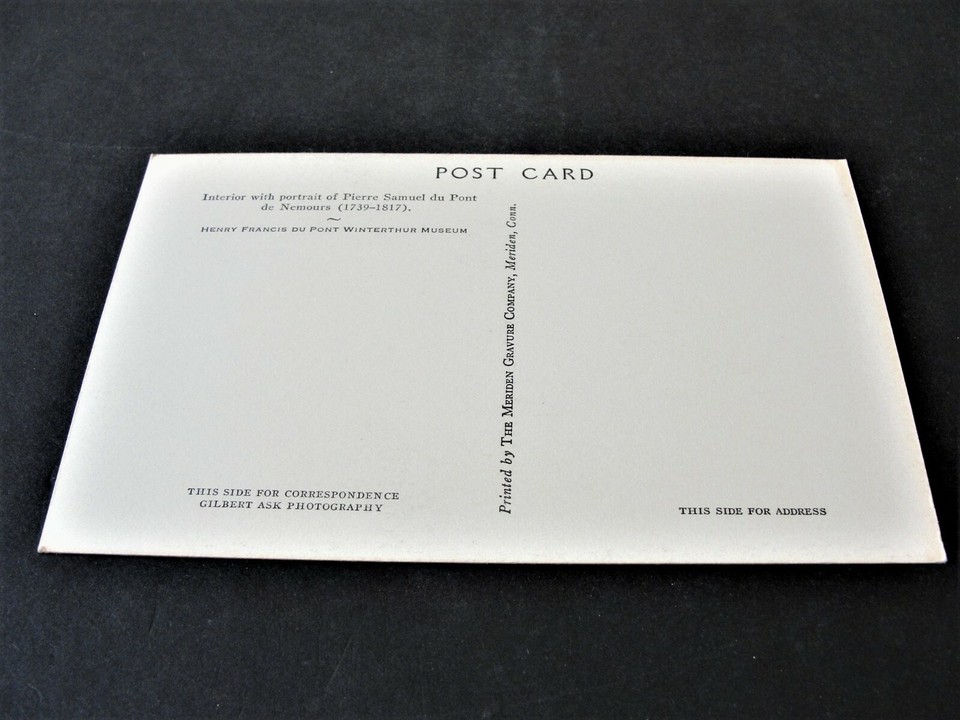 Portrait of Pierre Samuel du Pont de Nemours-Winterthur Museum, 1950s ...