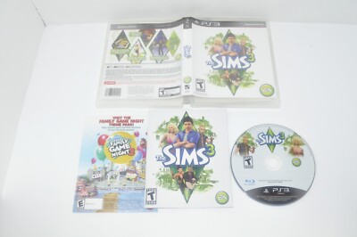 The Sims 3: (Sony PlayStation 3, 2011) PS3 VIDEO GAME COMPLETE W ...