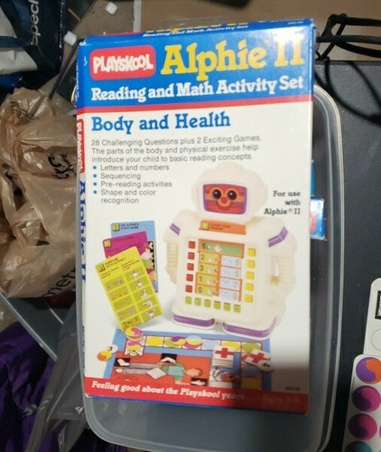 New Vintage 80s Playskool Alphie II Robot Body and Health DAMAGED SEAL ...