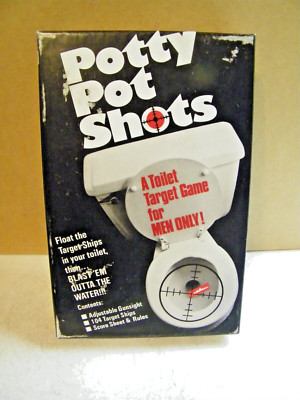 Potty Pot Shots In The Original Box Made In USA Vintage 1974 | eBay