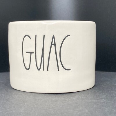 Rae Dunn Guac Guacamole Bowl Ceramic Artisan MAGENTA | eBay