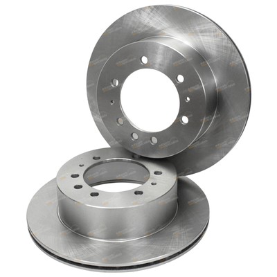 2 Rear Disc Brake Rotors for Nissan Patrol GQ Y60 GU Y61 1988-2016 | eBay