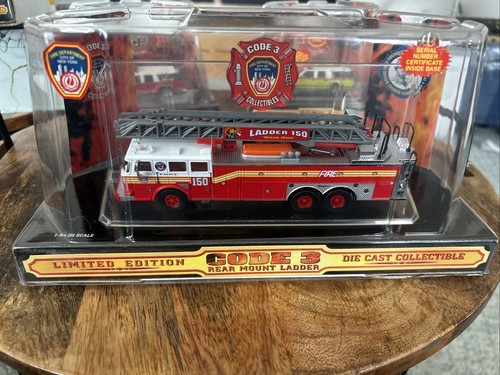 Code 3 City of New York Rear Mount Ladder Series Ladder 150 ''HOLLIS ...