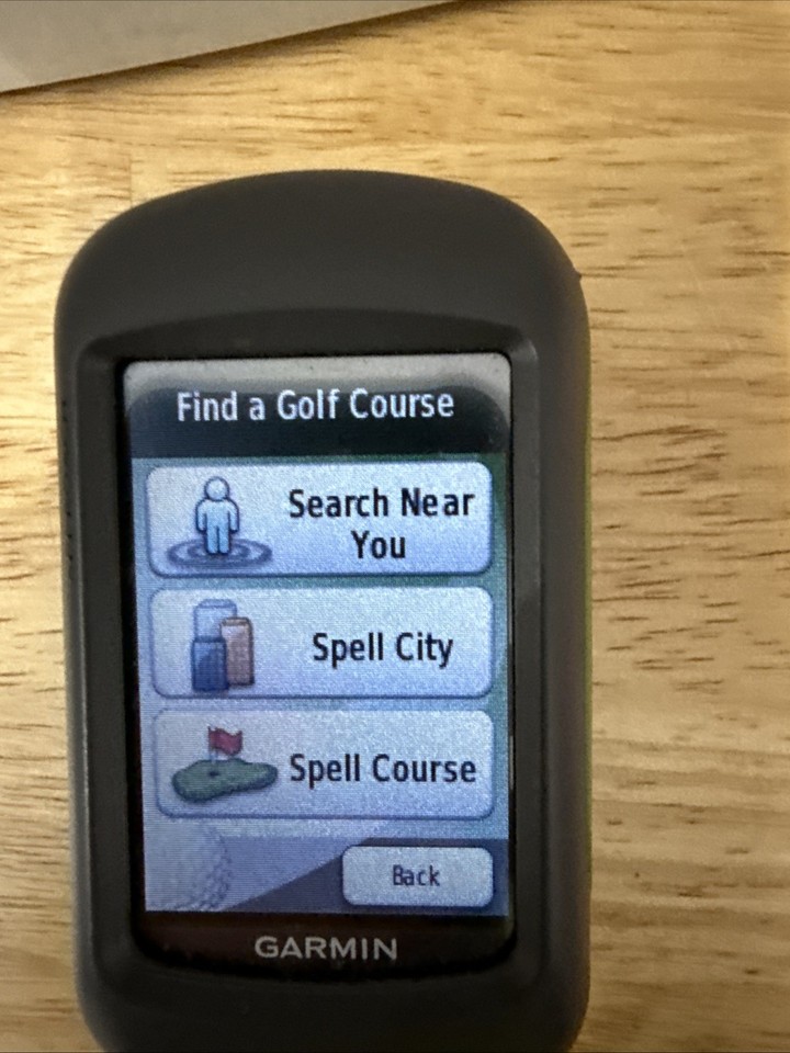 Garmin Approach G3 Touchscreen Golf GPS Range Finder Preloaded Maps ...