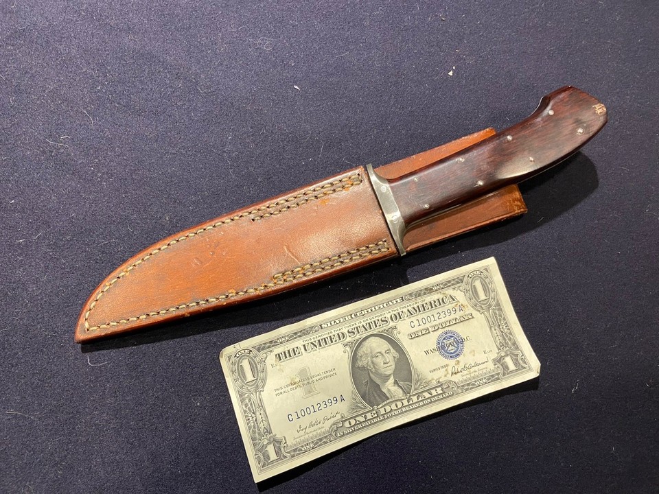 Custom Handmade Hand Forged A.J Hubbard Monroe CT Damascus Knife ...