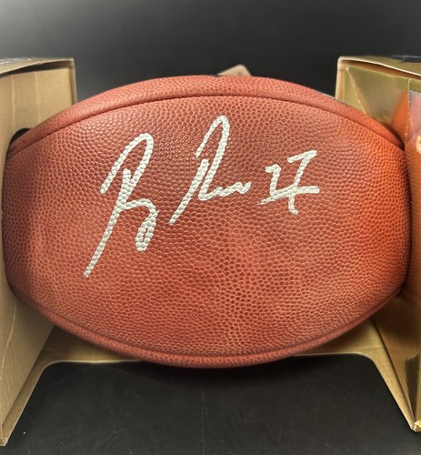 Ray Rice Baltimore Ravens Signed THE DUKE Wilson NFL Football AUTO ...
