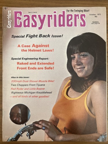 1972 October Easyriders Easy Riders Magazine Vol 2 No. 5 VGC Harley Davidson | eBay