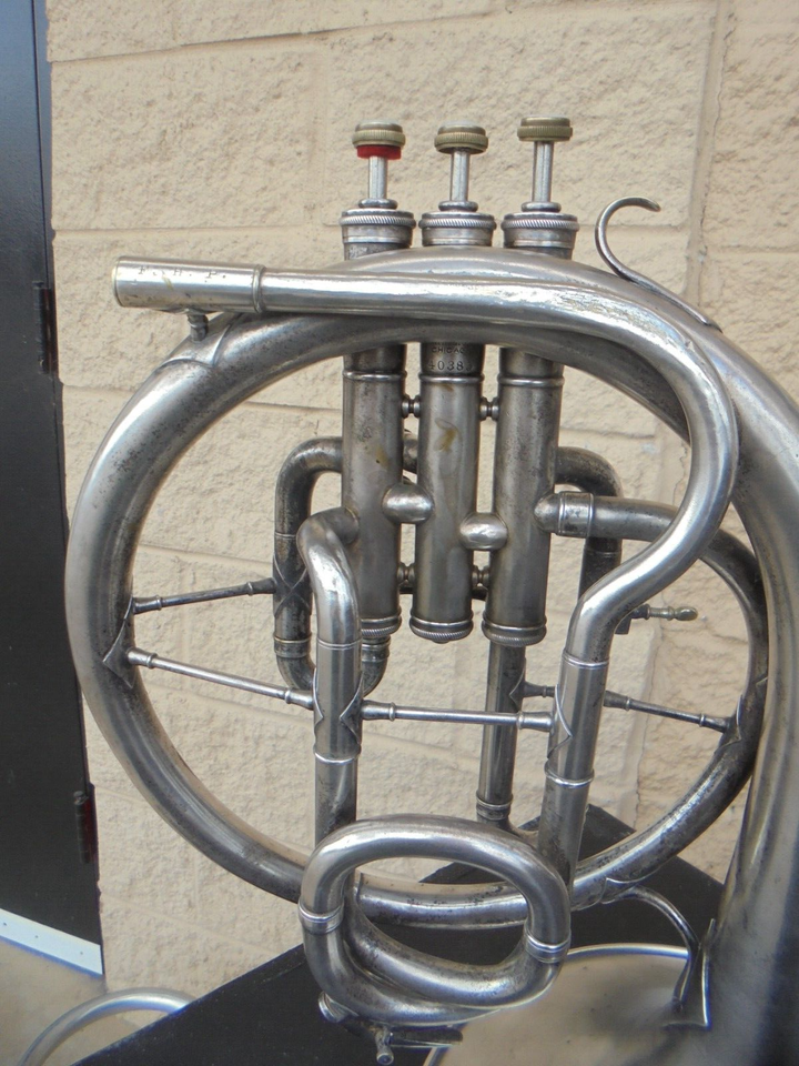 VINTAGE Mellophone WITH CASE (MADE BY FRANK HOLTON & CO.) | eBay