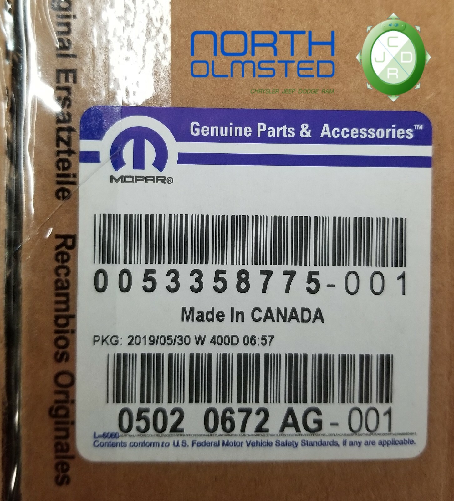 2008-2020 Chrysler T&C Dodge Grand Caravan Right Sliding Door Hinge ...