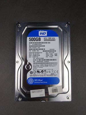 Western Digital Blue WD5000AAKX 500GB SATA III PC Festplatte 7200 RPM ...