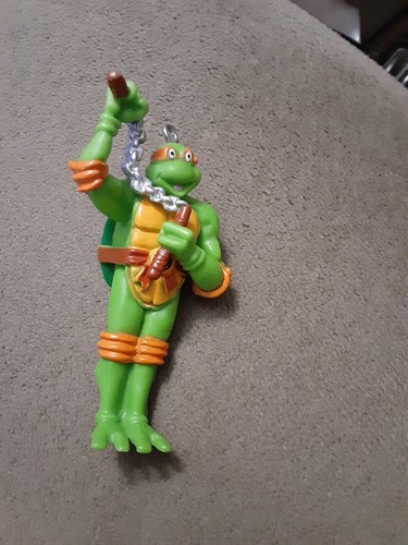 Teenage Mutant Ninja Turtles TMNT Michelangelo Key Chain mike ornament ...