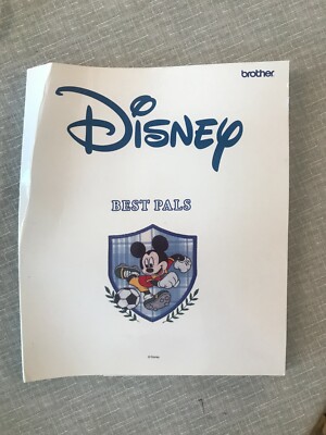 BROTHER DISNEY EMBROIDERY MACHINE MEMORY CARD - BEST PALS | eBay