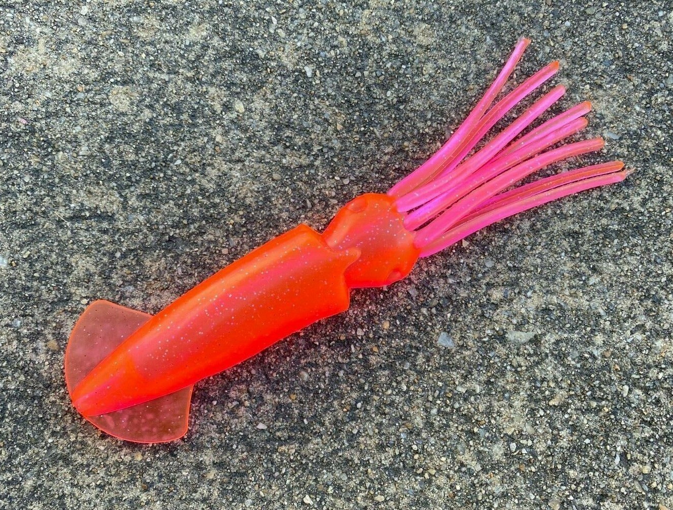 LOT OF 10 SQUIRT SQUID FISHING LURE 7" TUNA MARLIN MAHI MAHI - PINK ...