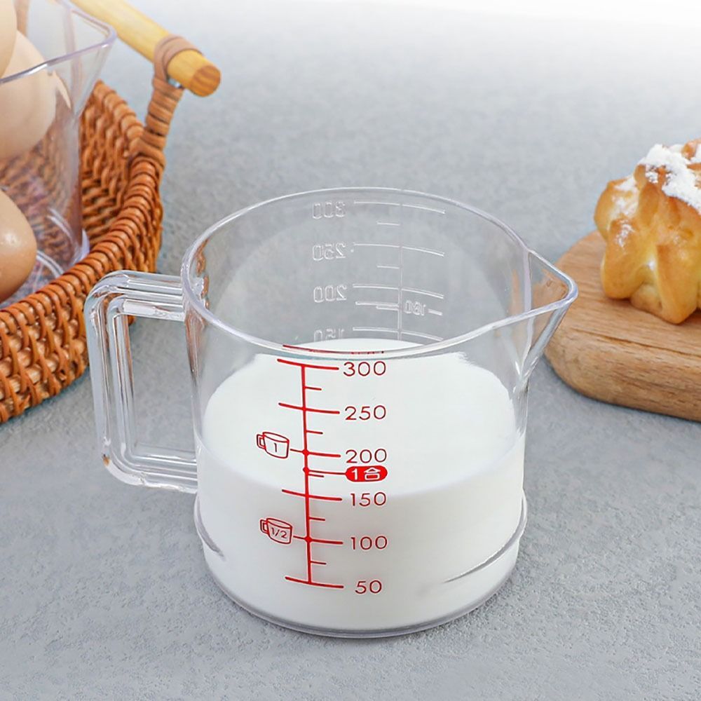 Metering Graduated Cup Plastic Liquid Measuring Glass Kitchen | eBay