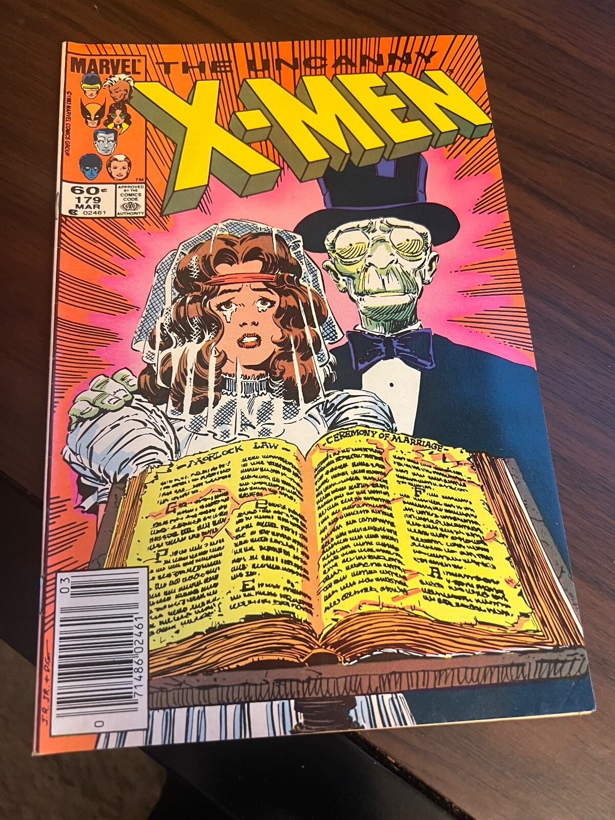 Uncanny X-Men #179 (1st app. of Leech) X Men John Romita Jr. NEWSTAND ...