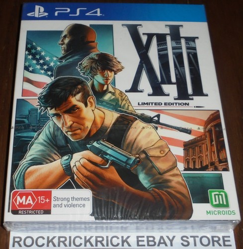 PLAYSTATION 4 GAME XIII LIMITED EDITION METAL CASE EDITION + 3 ...