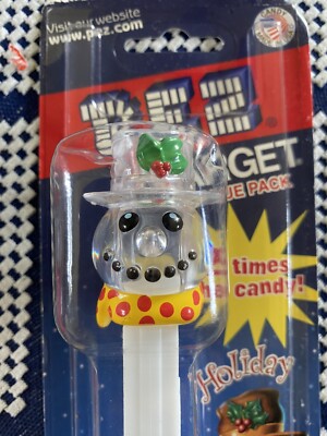 Target Exclusive Clear Snowman Pez Dispenser NIP | eBay