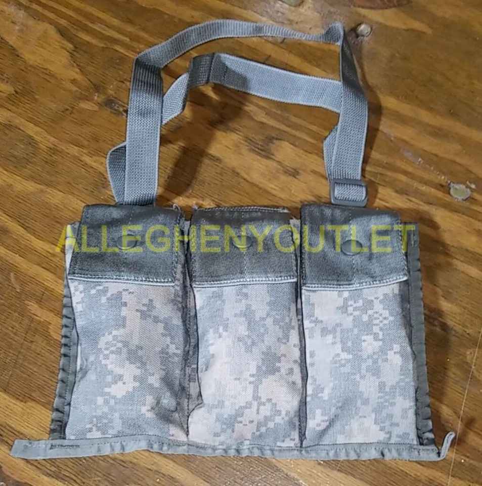 6 Magazine ACU Bandoleer Pouch, MOLLE Mag Pouches Military Army UCP ...