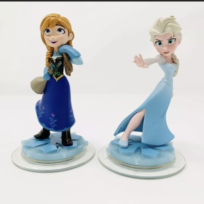 DISNEY INFINITY 2.0 Frozen Character Figures - Elsa & Anna | eBay