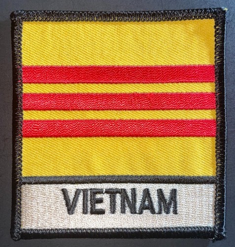 Vietnam Ribbon Stripes Patch Iron-On New B707 | eBay