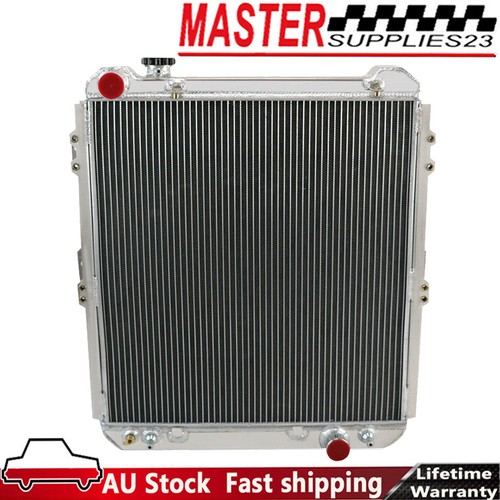 3 Rows Radiator For Toyota Hilux Surf KZN130 1KZ-TE 1KZ-T 3.0L 4cyl ...