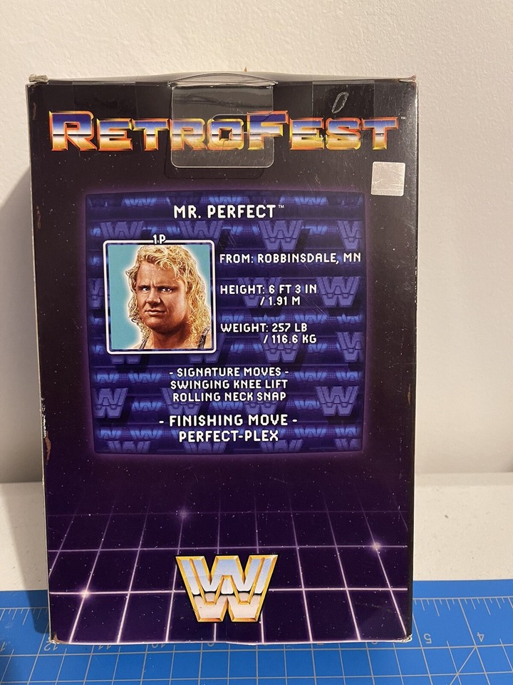 Mattel WWE Wrestling Elite Collection RetroFest Mr. Perfect Action ...