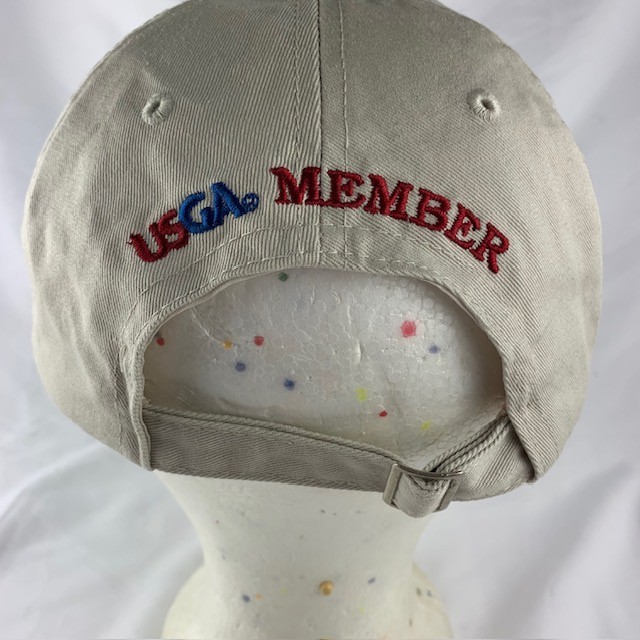 US Open (2009) - Bethpage Black- Khaki Hat - Adjustable Golf Cap - USGA ...