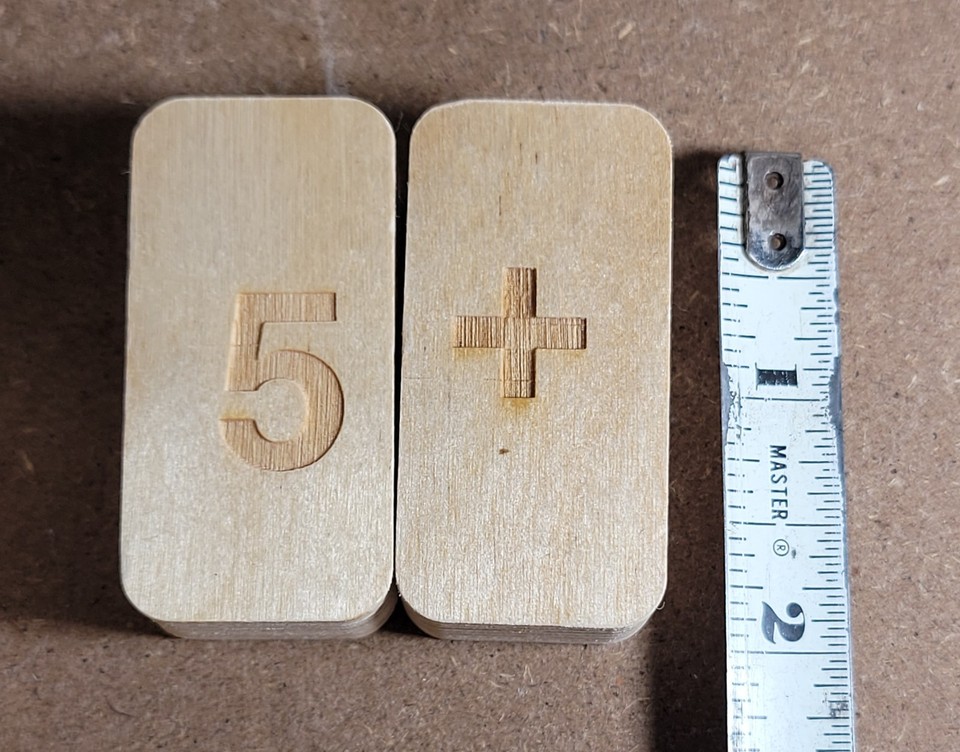 Little Numbers Math Manipulatives By Lily And River Canvas Pouch Number ...