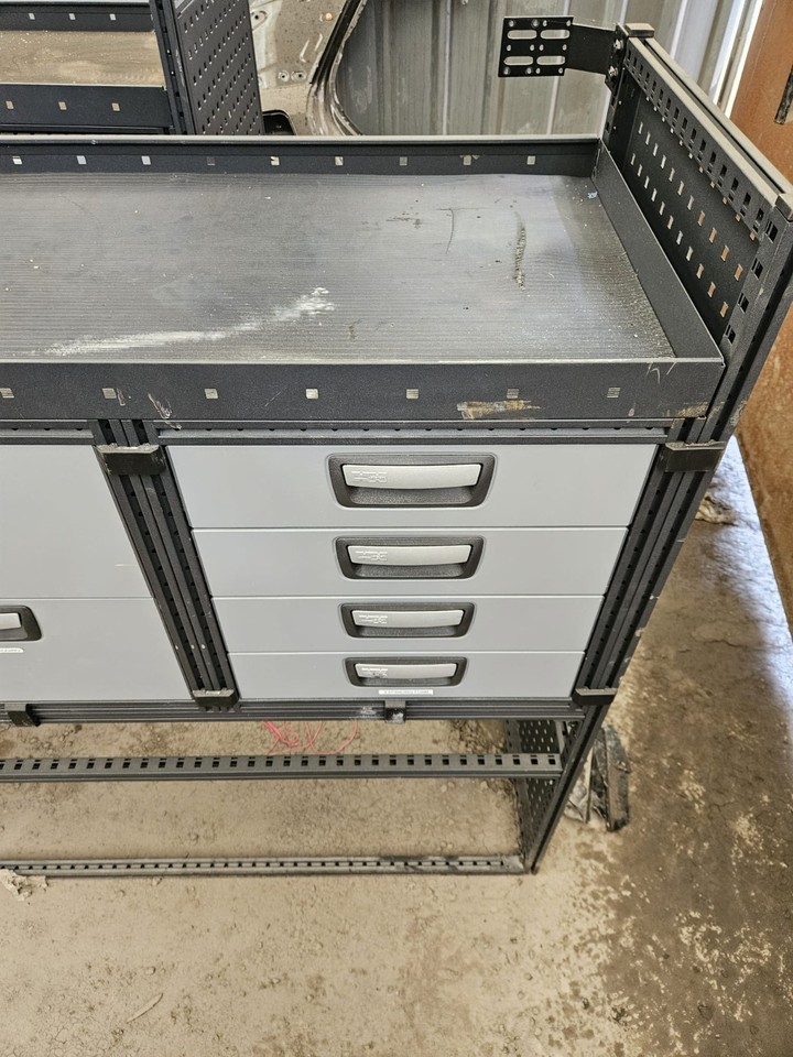 MODUL SYSTEM VAN RACKING VAN SHELVING TOOL ORGANIZER WITH 10 DRAWERS ...