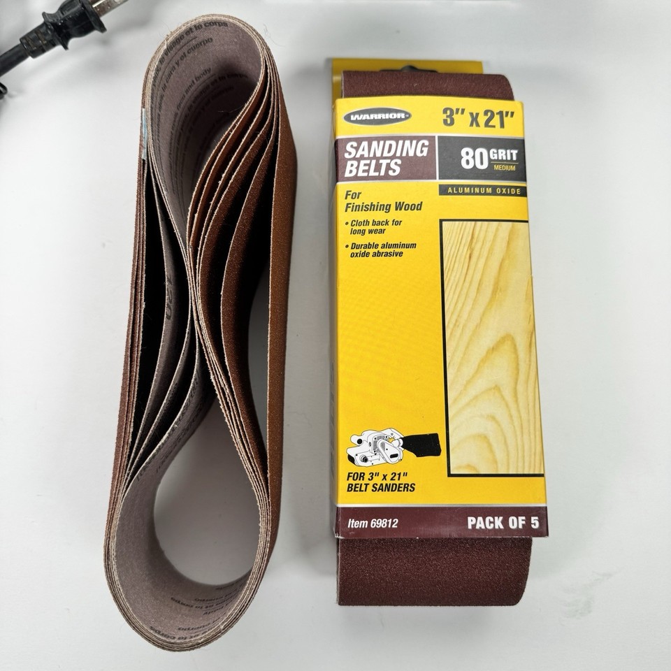 Ryobi BE-321 Variable Speed Belt Sander Belt Size 3" x 21" | eBay