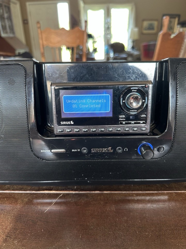 SIRIUS XM Radio Docking Station Boombox Model SUBX2 | eBay