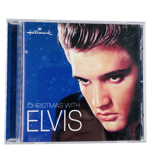 CHRISTMAS WITH ELVIS Hallmark Holiday CD Elvis Presley Sony 2007 Blue ...