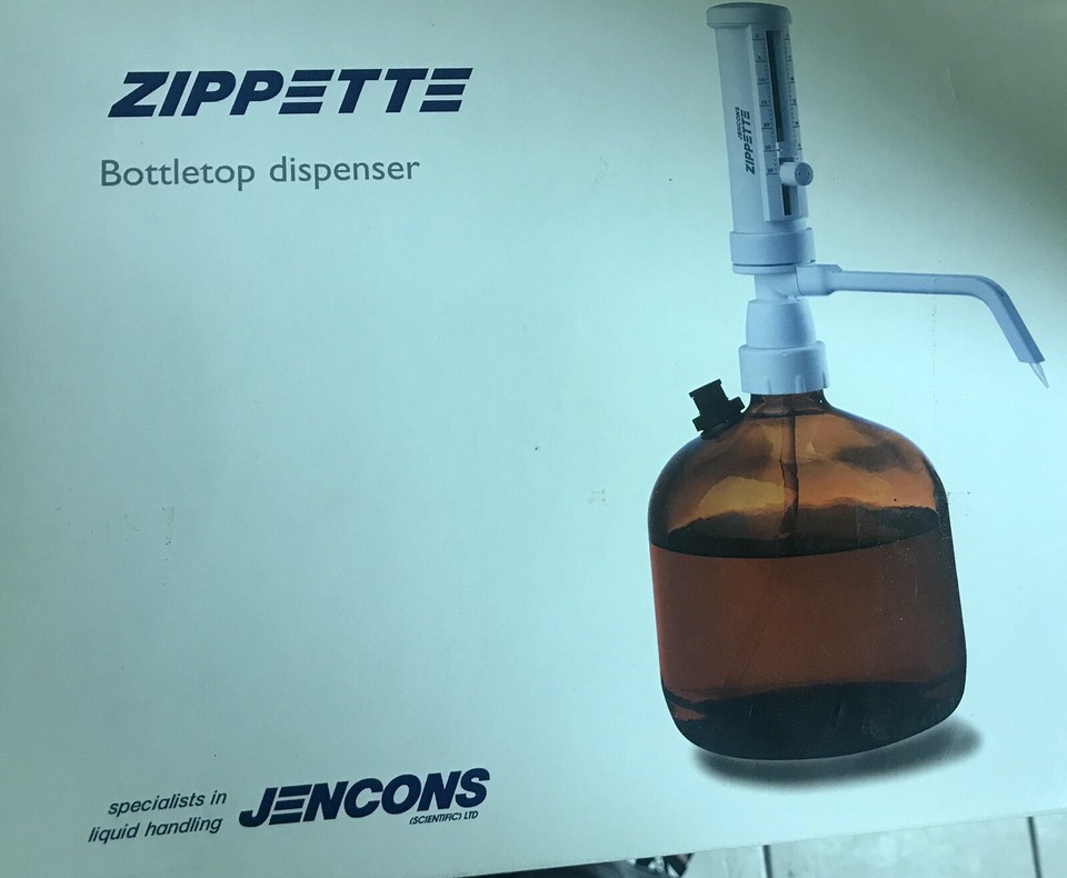 Jencons Zippette Bottle Dispenser for 0 To 5 ML volumes | eBay
