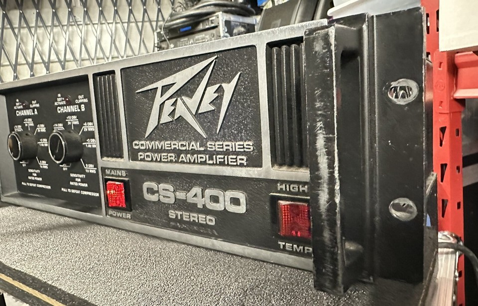 Peavey CS-400 Stereo Commercial Series Power Amplifier | eBay