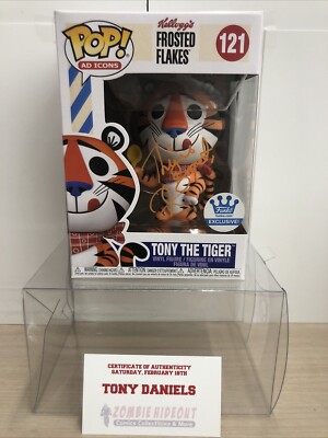 Tony The Tiger Funko Pop! 121 Funko.com Exc. Signed By Tony Daniels ...