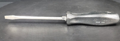 Snap On 10-3/4” Slotted Screwdriver SDD6 USA With Hard Black Handle | eBay