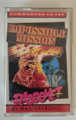 Impossible Mission Commodore 64 Tape Game CBM C64 C128 Vintage untested ...