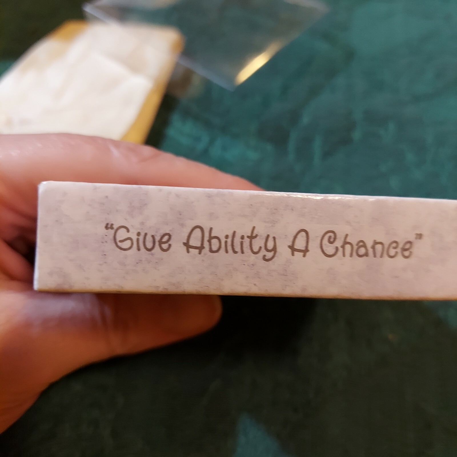 Precious Moments Ornament 1996 Easter Seals Enesco Give Ability a ...