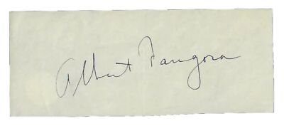 RARE!! "Sustained Typing Record Holder" Albert Tangora Clipped ...