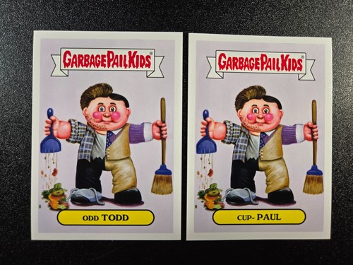 The Odd Couple Matthew Perry Thomas Lennon Spoof Card Set 2016 Garbage ...