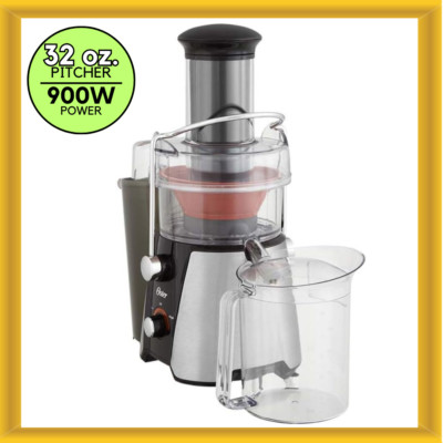 Oster 2 Speed 900W Juicer Extractor w/ Rinse 'N Ready Filter and 32 oz ...